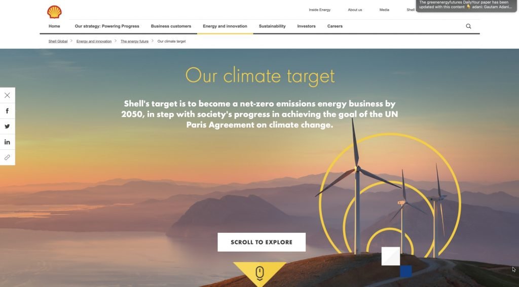 Shell-Net-Zero - Green Energy Futures